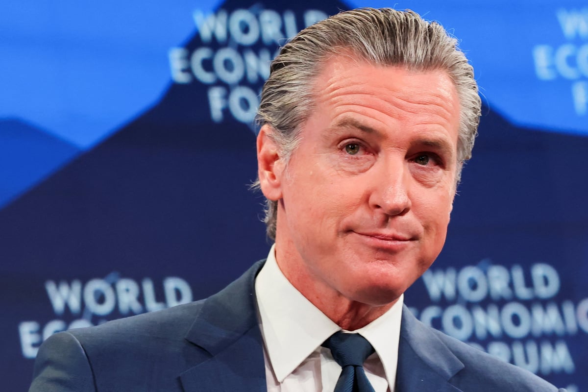 Newsom torches Trump at Davos after being blocked from event: "Fight ...
