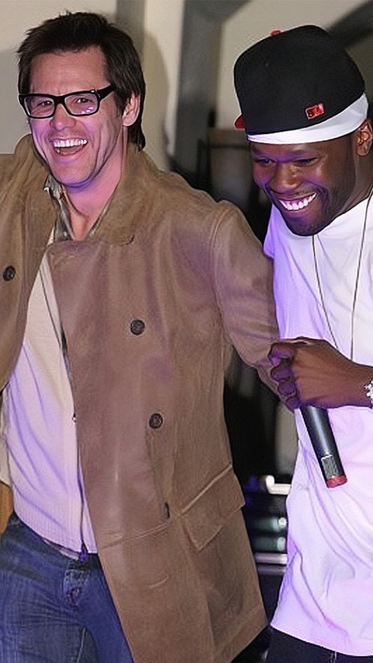 50 Cent couldn’t stop laughing because of Jim Carrey’s dance