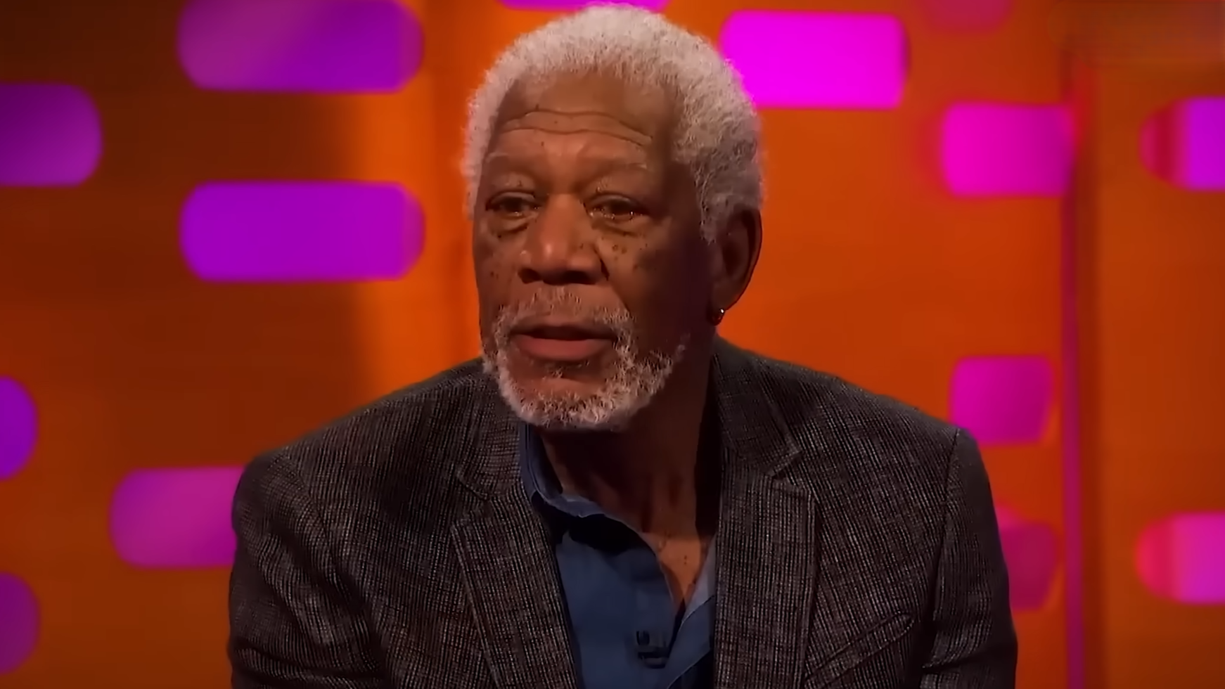 Stop calling me a black man - Morgan Freeman shut the interview down