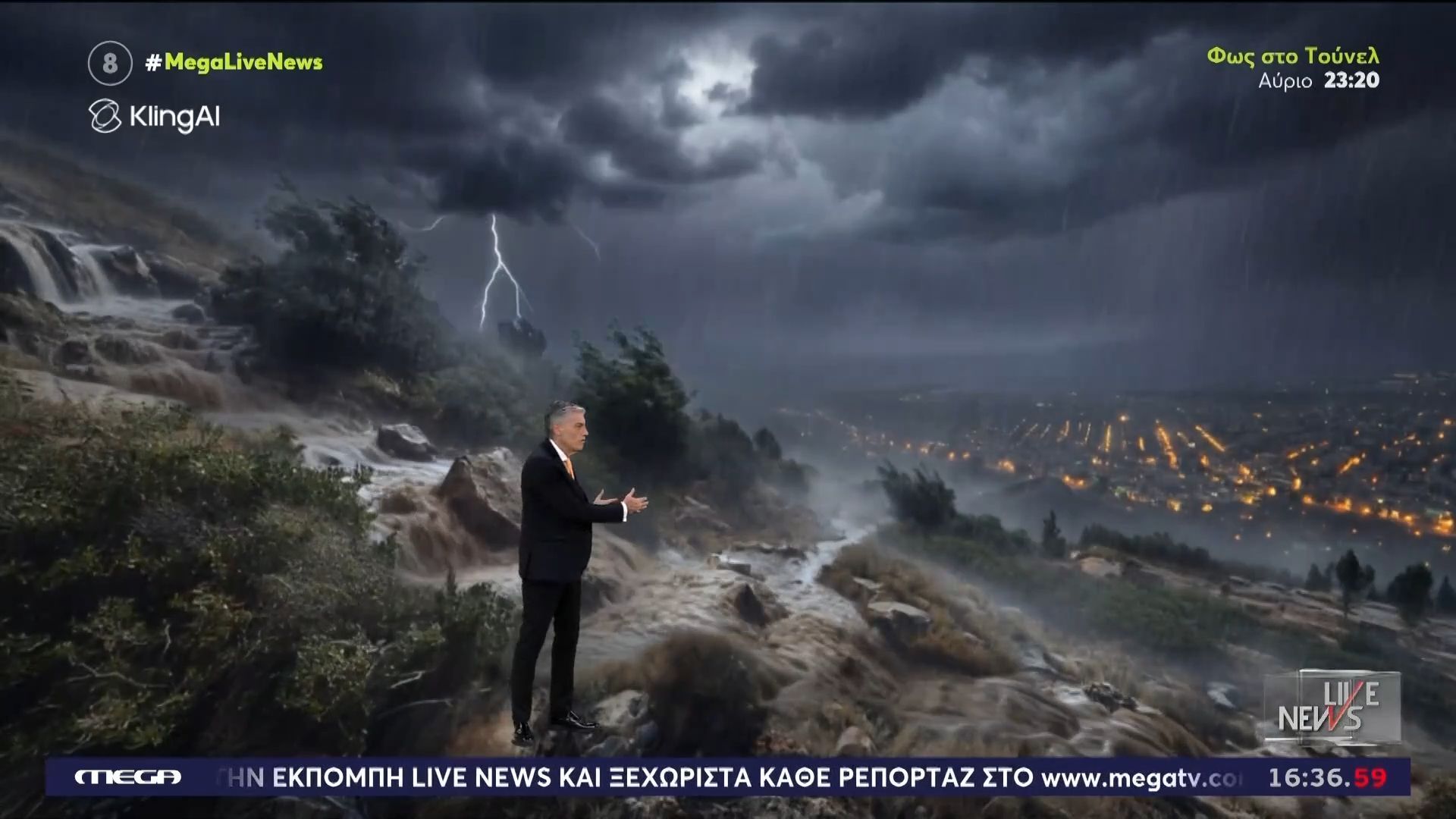 Άνω Γλυφάδα: Πώς πλημμύρισαν οι δρόμοι με το νερό που κατέβαινε από το ...