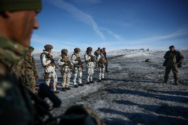 What are the military assets in the Arctic?