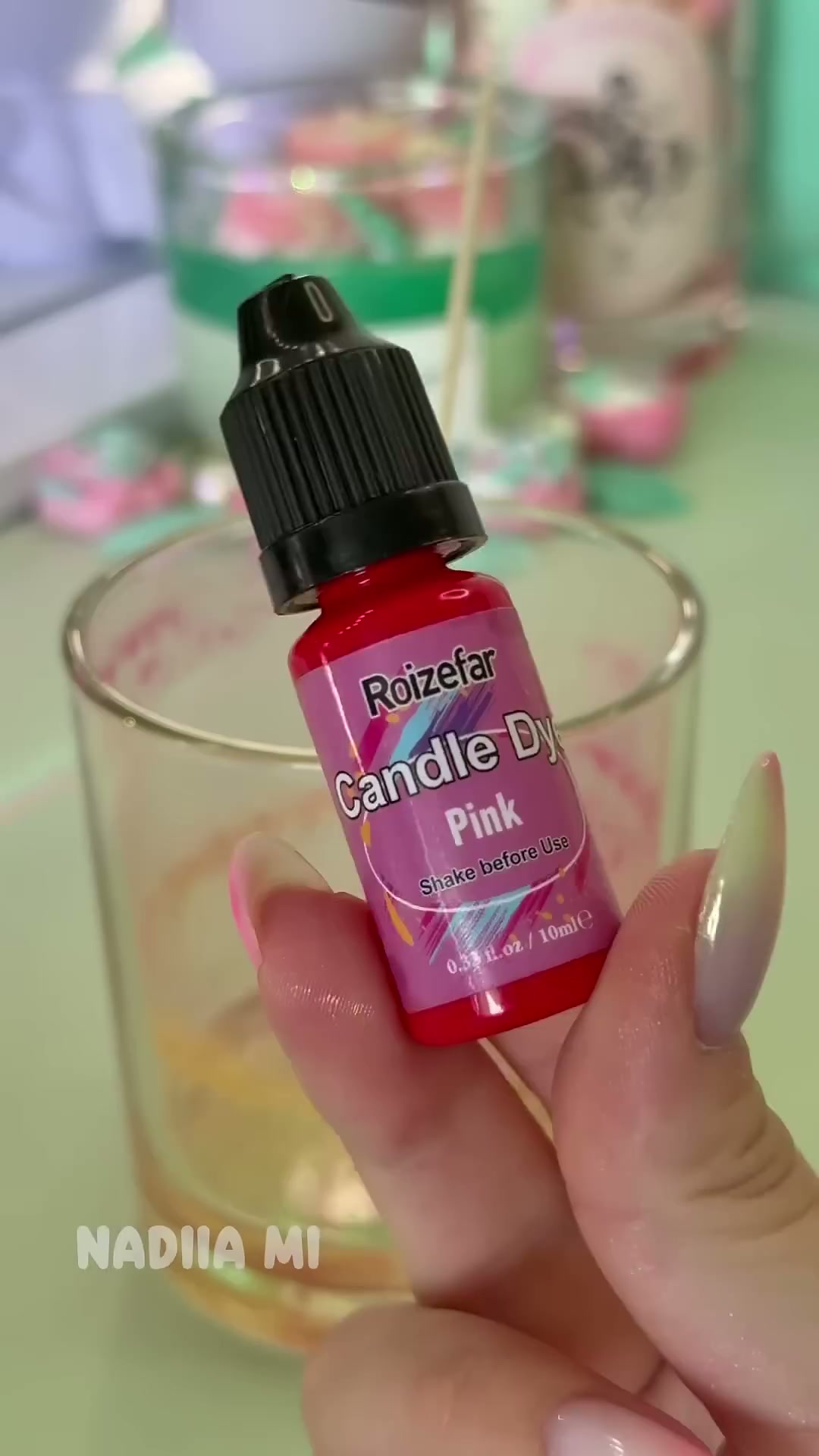 Mesmerizing jelly & soy wax bloom ASMR vibes🌸