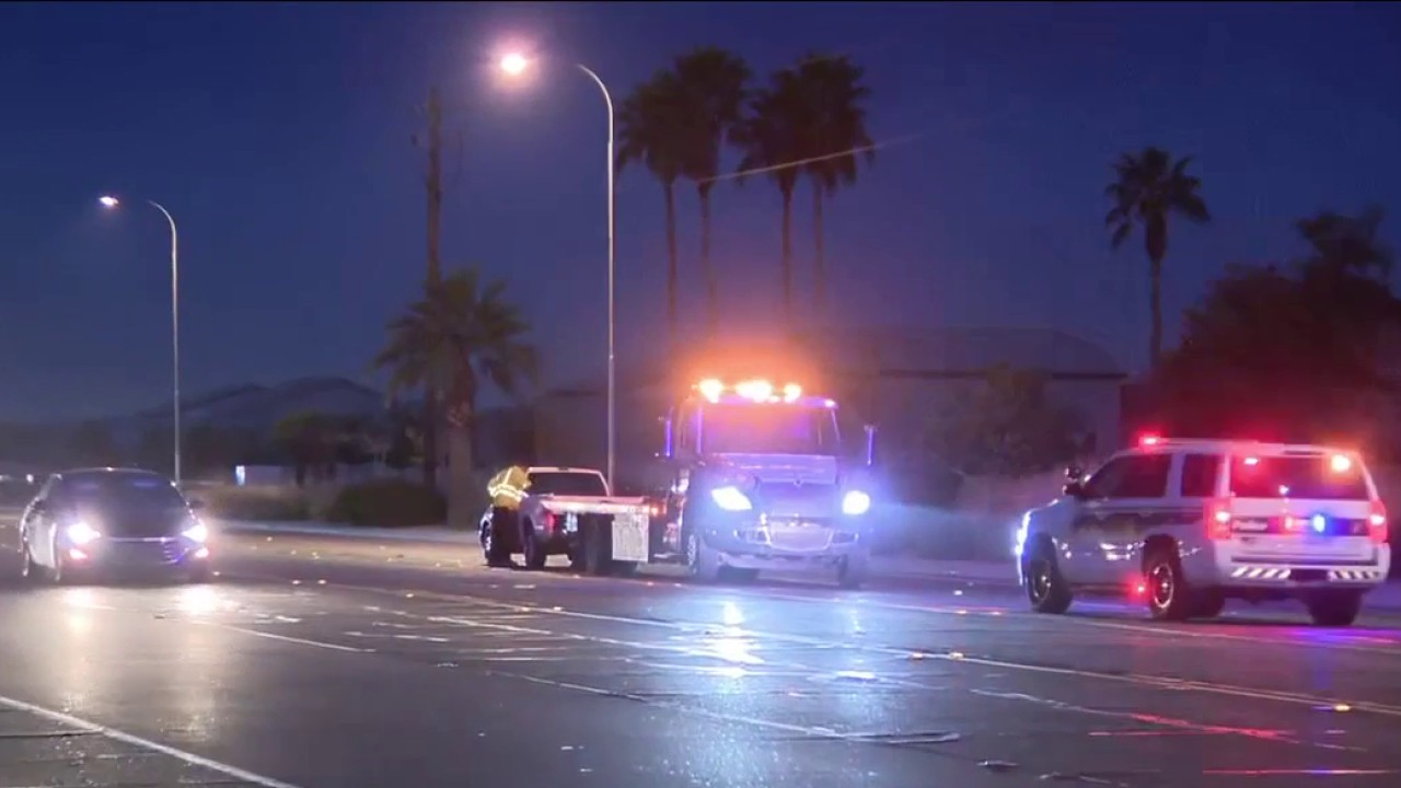 Man hit by another driver while inspecting his car