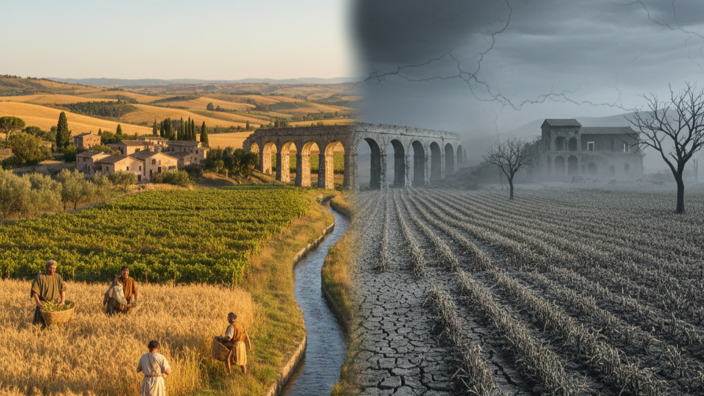 Did climate change really contribute to the fall of the Roman Empire?
