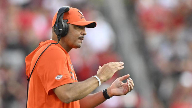 Projecting Virginia's offensive depth chart for the 2026 season