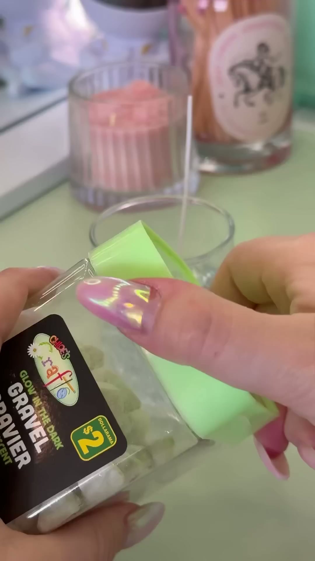 Trendy candle DIY | ASMR craft for cozy vibes💙