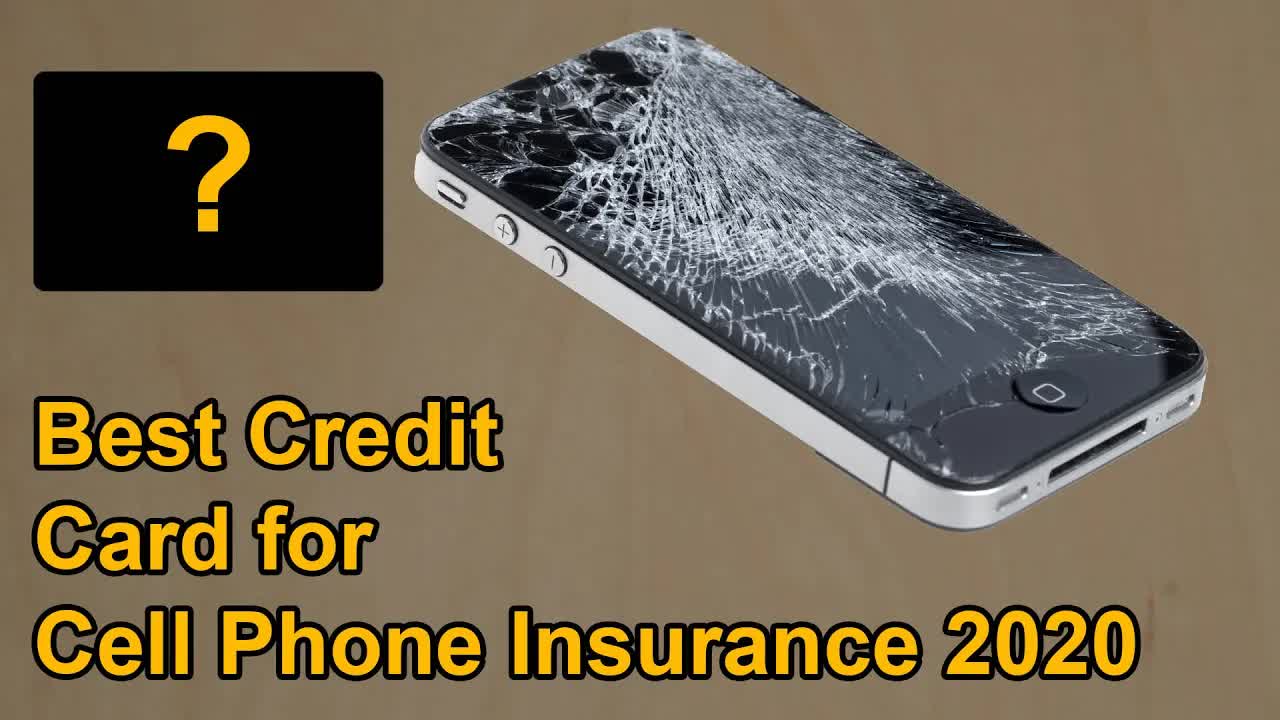 Best credit card cellphone protection 2020