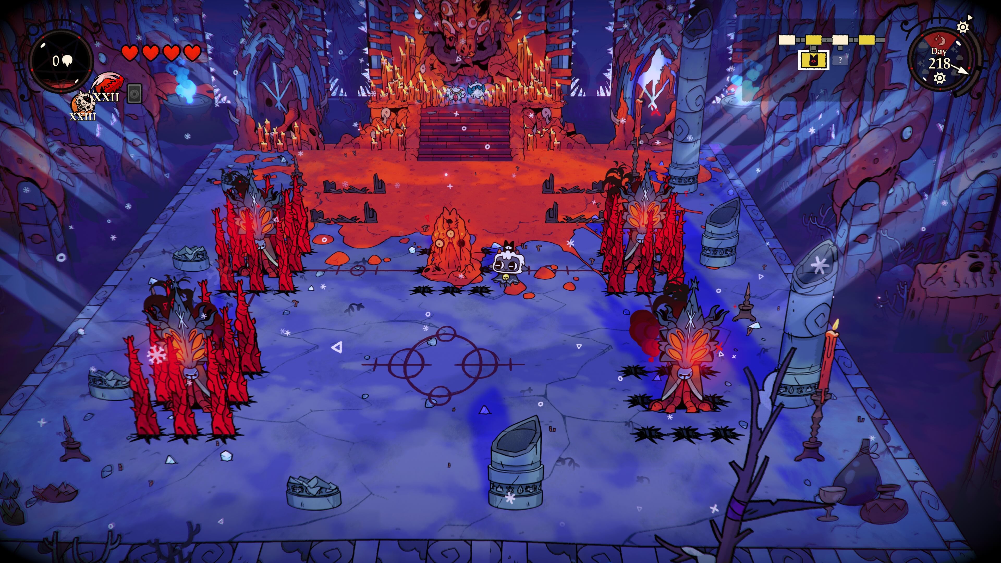 Cult of the Lamb Woolhaven review: rot and ruin come for all