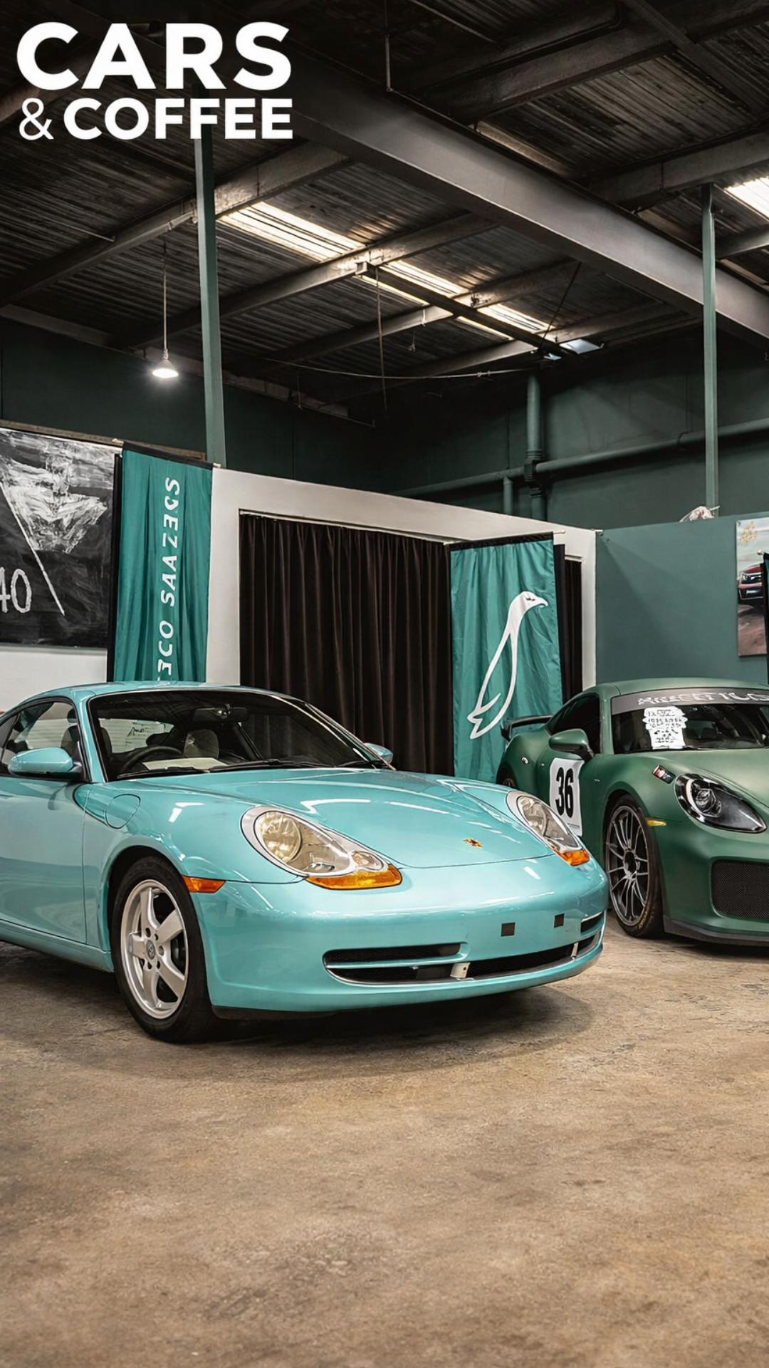 Two epic Porsche events in one day Porsches by the Bay and Create Classics
