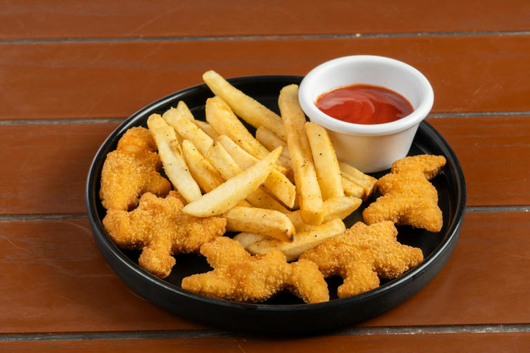 Stepdaughter ate the last of the special nuggets. She told me she didn ...