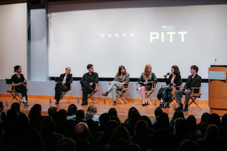 The Pitt cast honors UCLA healthcare workers with surprise hospital visit