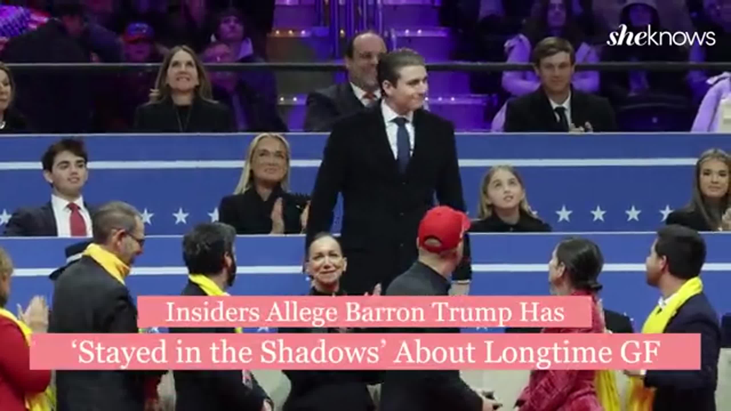 Insiders allege Barron Trump has 'stayed in the shadows' about longtime GF