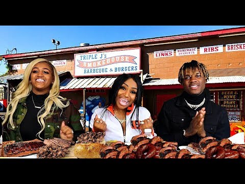 Triple J's barbecue mukbang with Nique and King