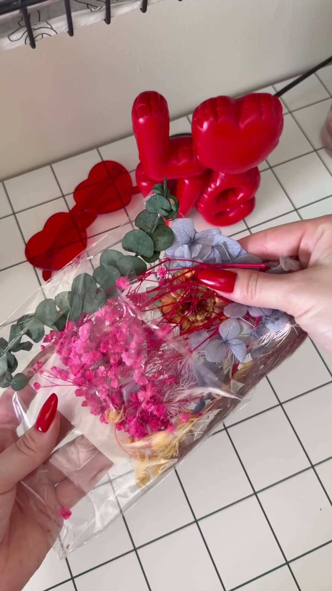 DIY floral candle | Relaxing ASMR pour