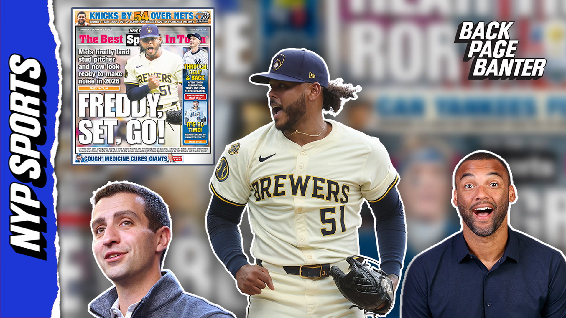 Freddy Peralta gives Mets a chance to make noise in 2026 | Back Page Banter