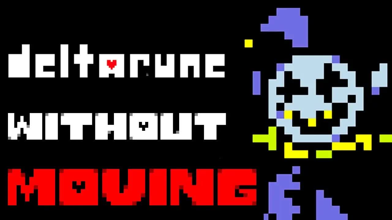 Can you beat Deltarune without moving your soul in a fight?