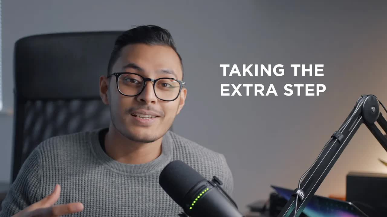 Most people never take the extra step