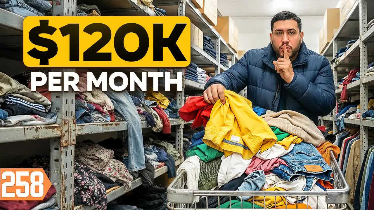 What they don't want you to know about reselling clothes (120k/monthly)