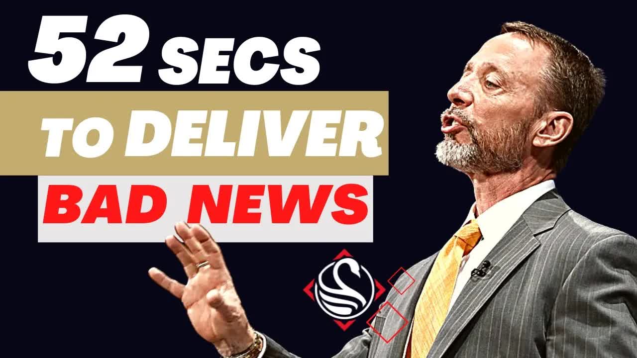 How I present bad news without ruining relationships. Thank me later