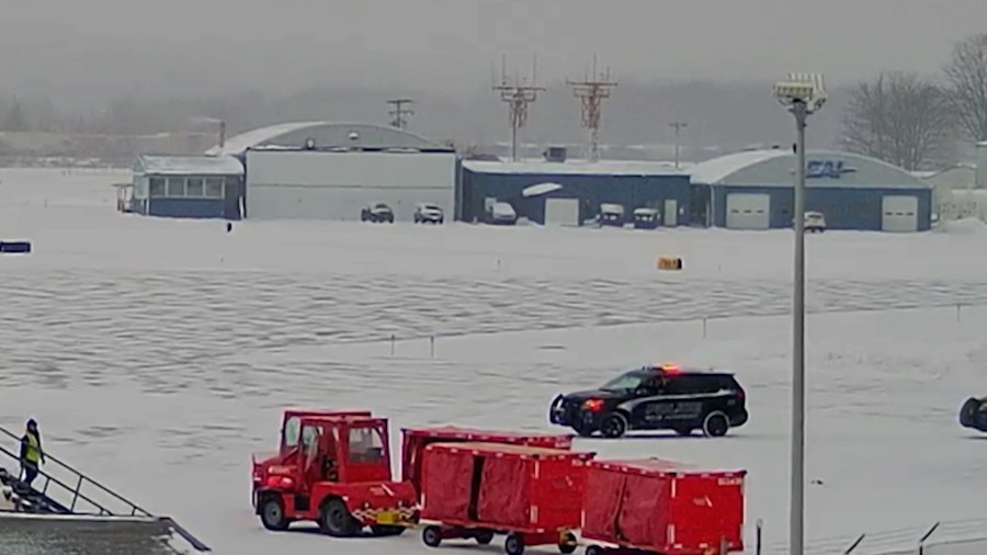 First responders put on standby after plane’s flaps malfunction coming ...