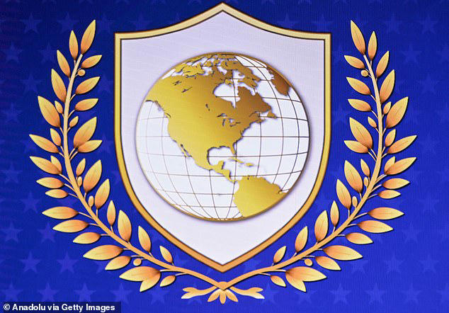 Trump's golden Board of Peace logo bears striking resemblance to United ...