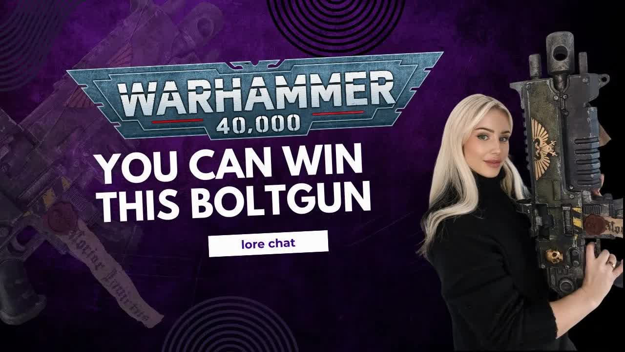 Warhammer 40K boltgun: Full lore, details and a massive giveaway!