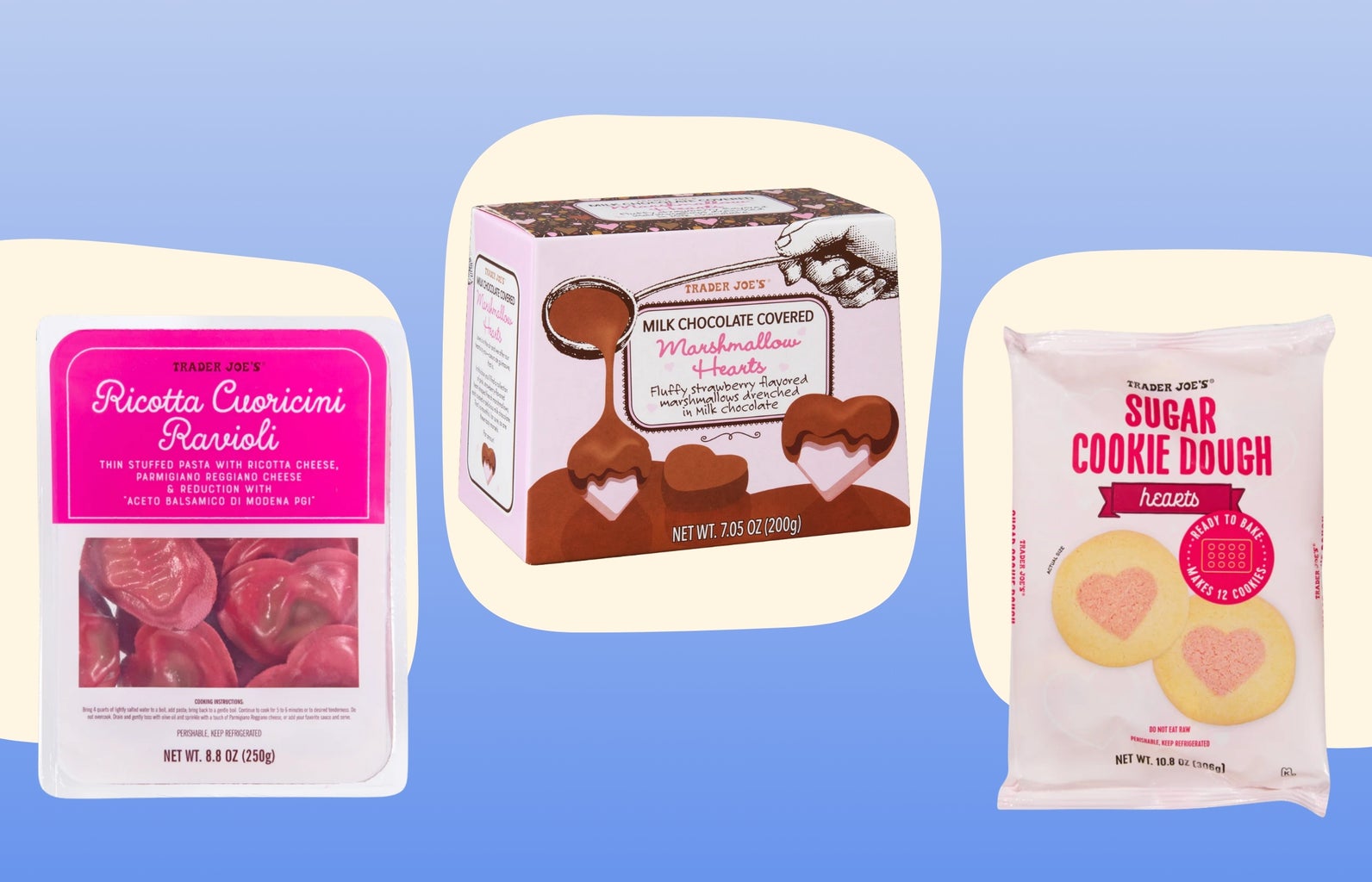 Trader Joe’s has officially dropped their Valentine’s Day items