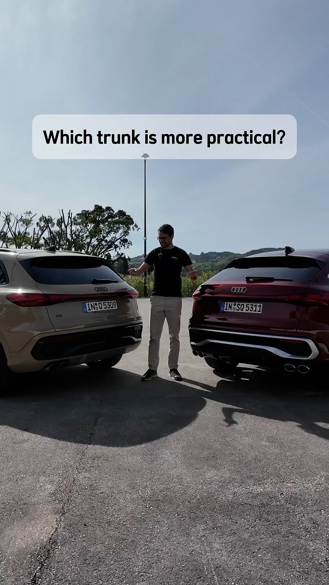 ¿Puede el SQ5 Sportback igualar el espacio de maletero del Audi Q5?