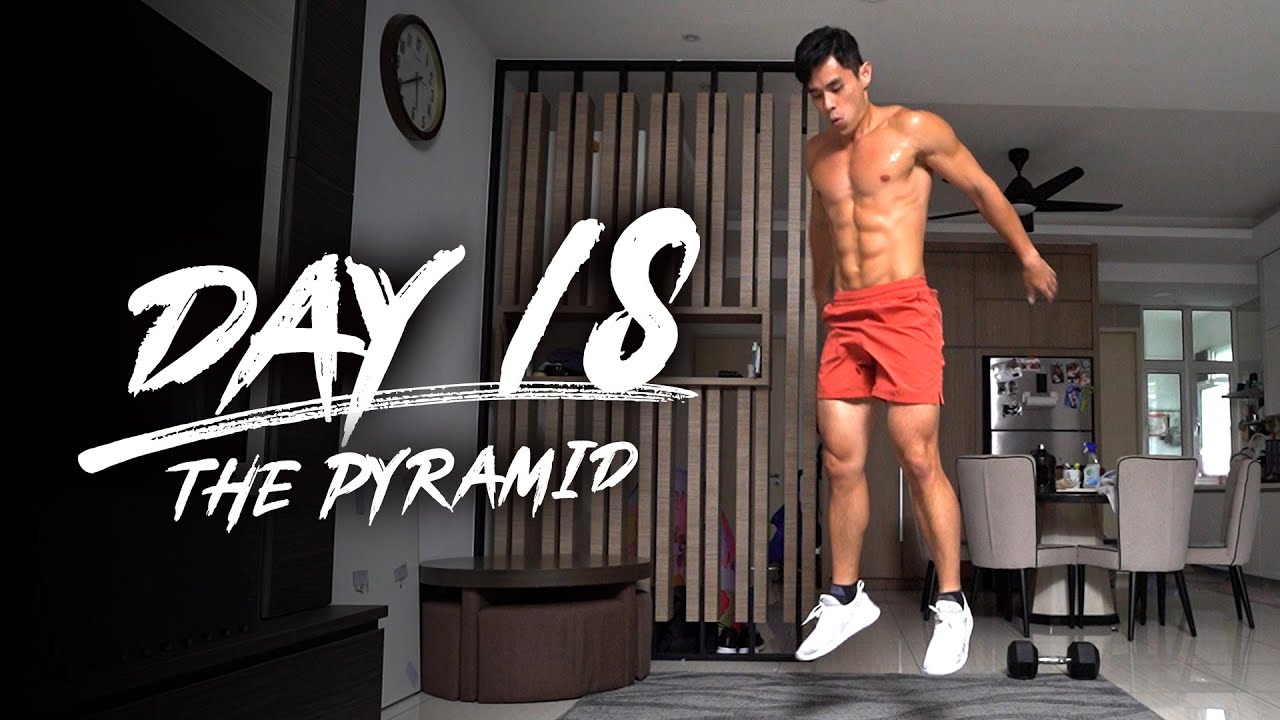 I conquered the pyramid workout! 💪