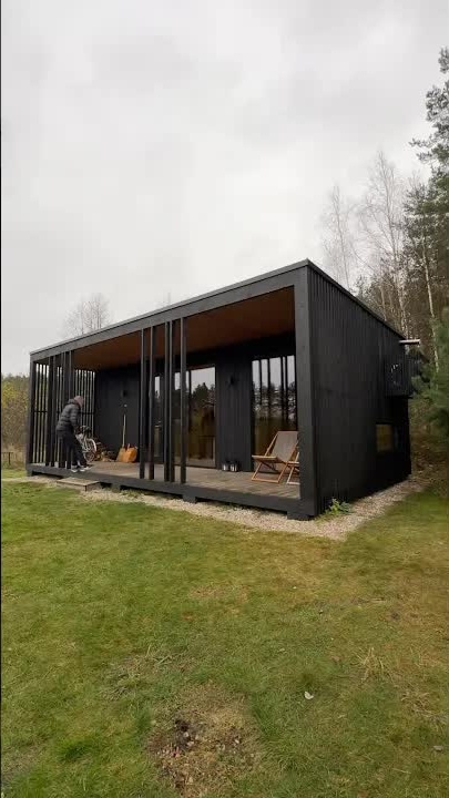 Touring Konga Loft extended, a 236 sq ft prefab cottage