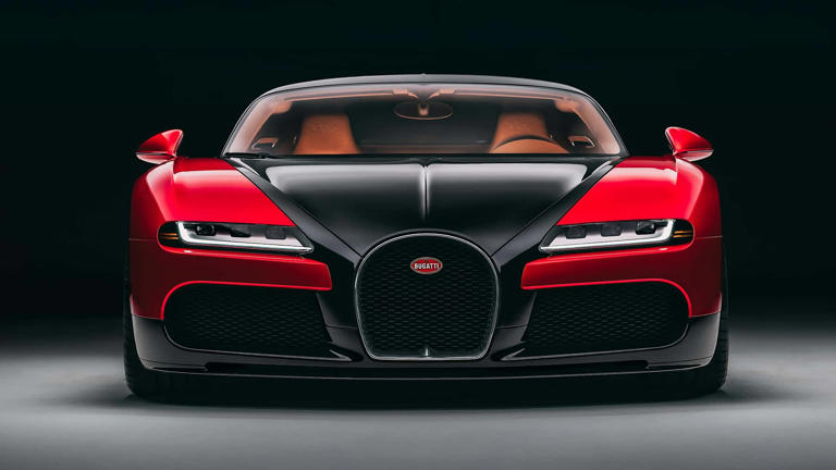 Bugatti's latest one-off is a 1,578-HP tribute to the Veyron