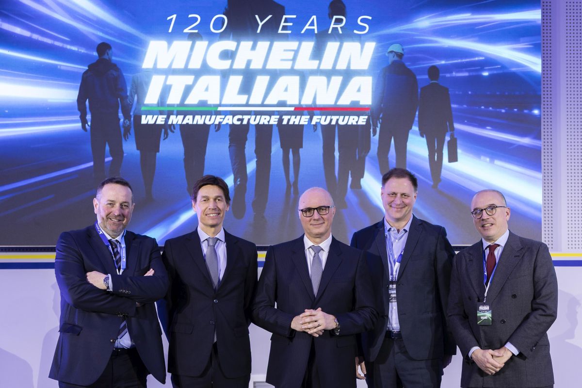 Michelin Italia celebra 120 anni e inaugura nuova linea produzione ...