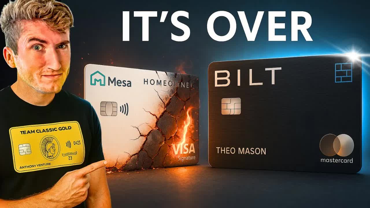 BILT just won: Mesa credit card massive shutdowns