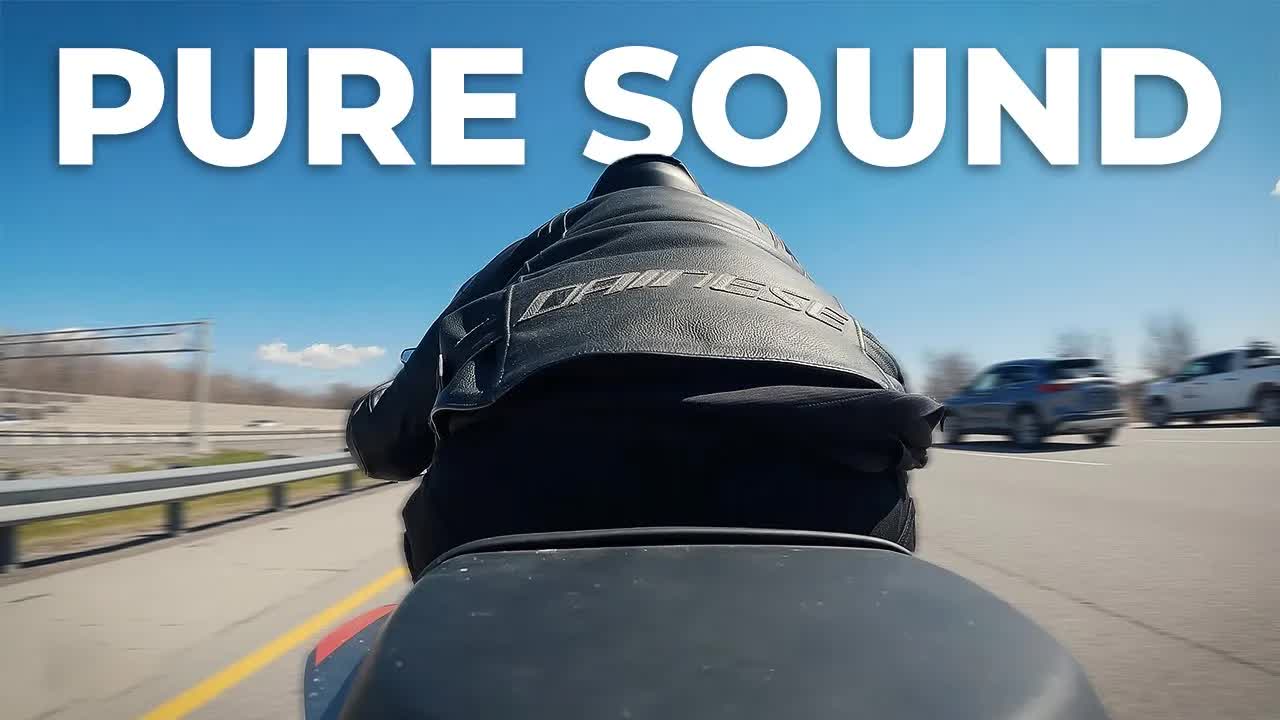 Triumph Street Triple R | Pure engine sound only