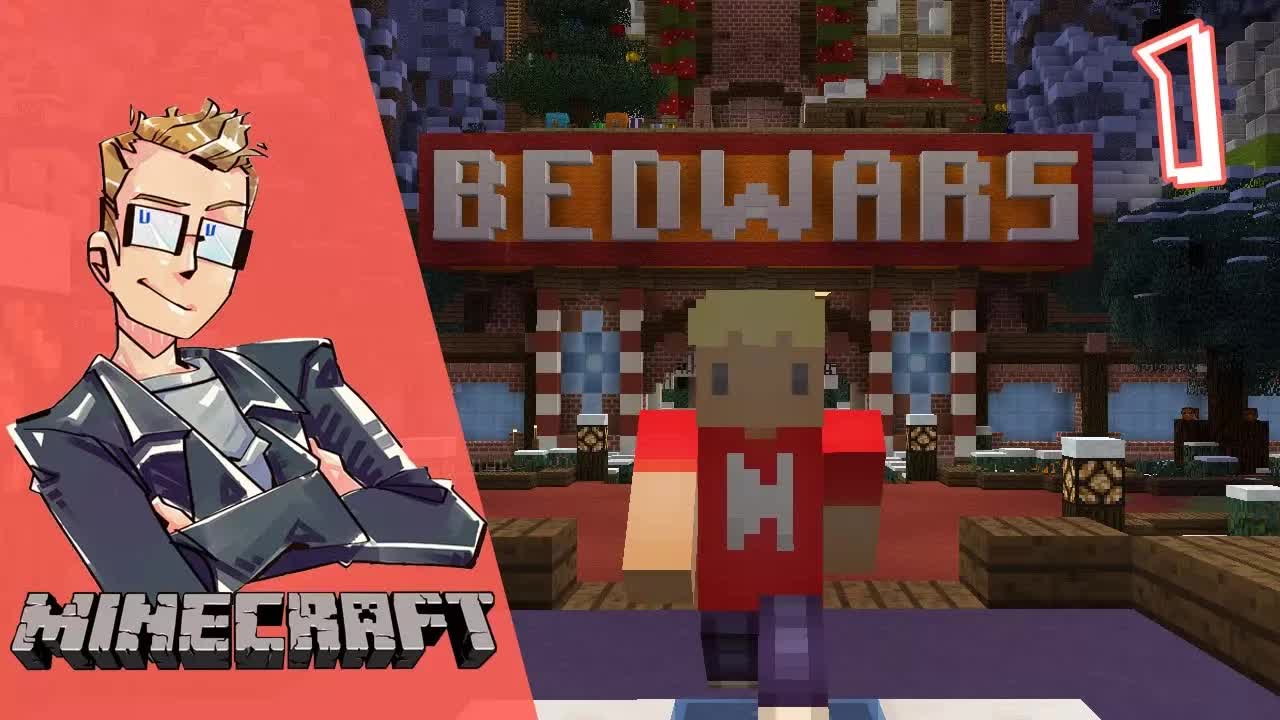 Minecraft bed wars - ep #1: Beginner's luck | Skip the tutorial
