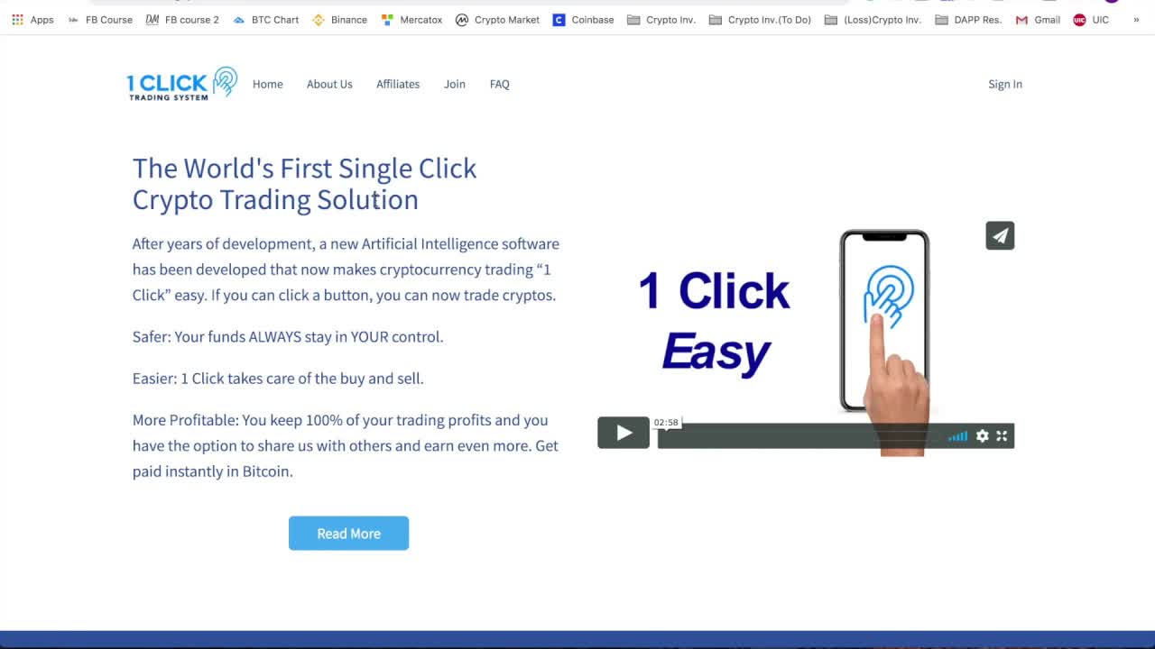 1 click trading system update | Daily crypto trading indicators | Live ...