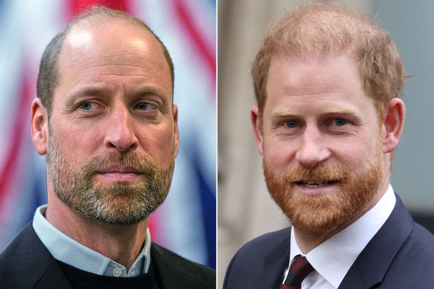 Prince William steps out for royal duty as Prince Harry returns to ...