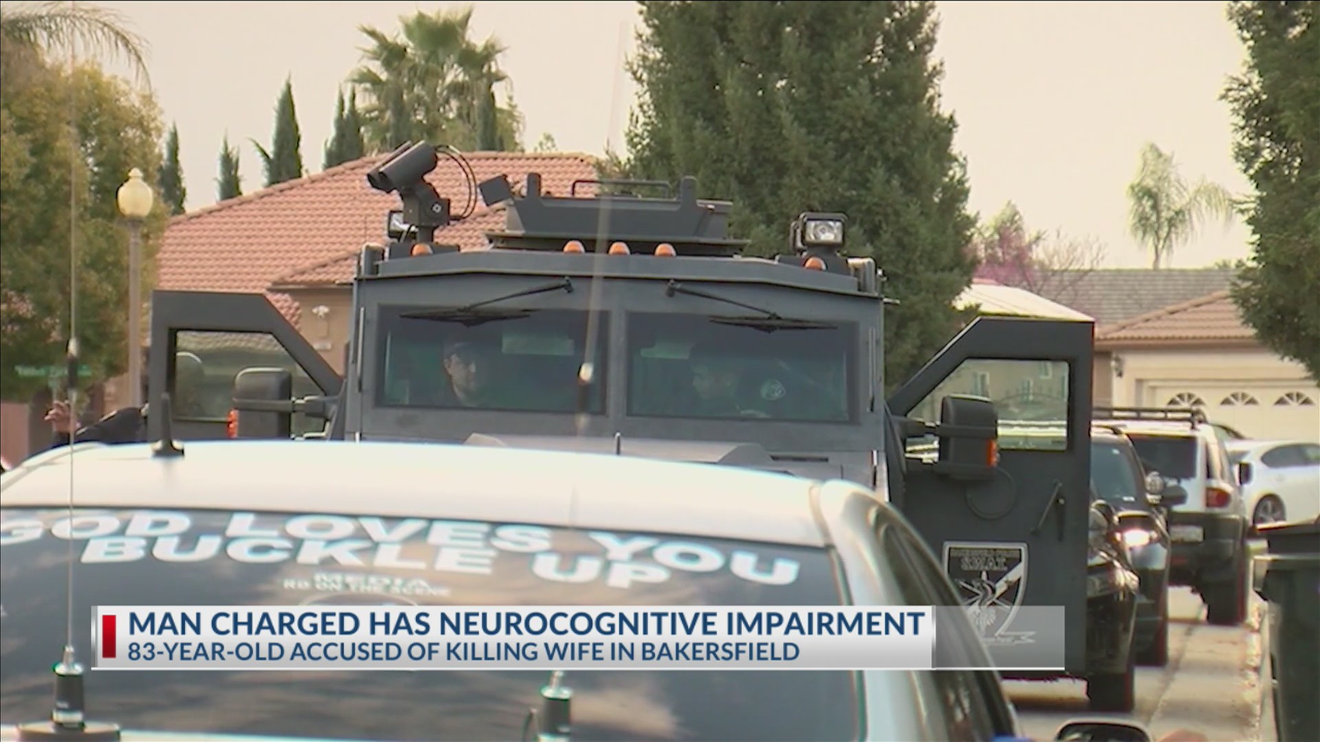 Man accused of killing his elderly wife has neurocognitive impairment