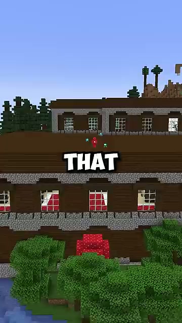 Giant Minecraft woodland mansion glitches!
