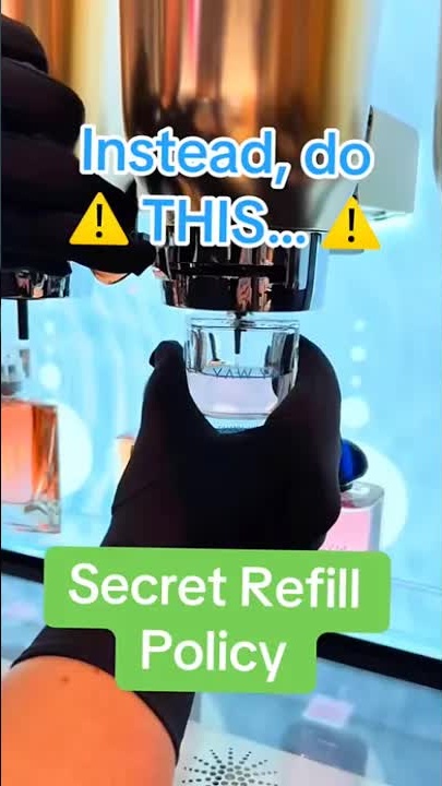How to get refills on your perfume/cologne (secret refill program)