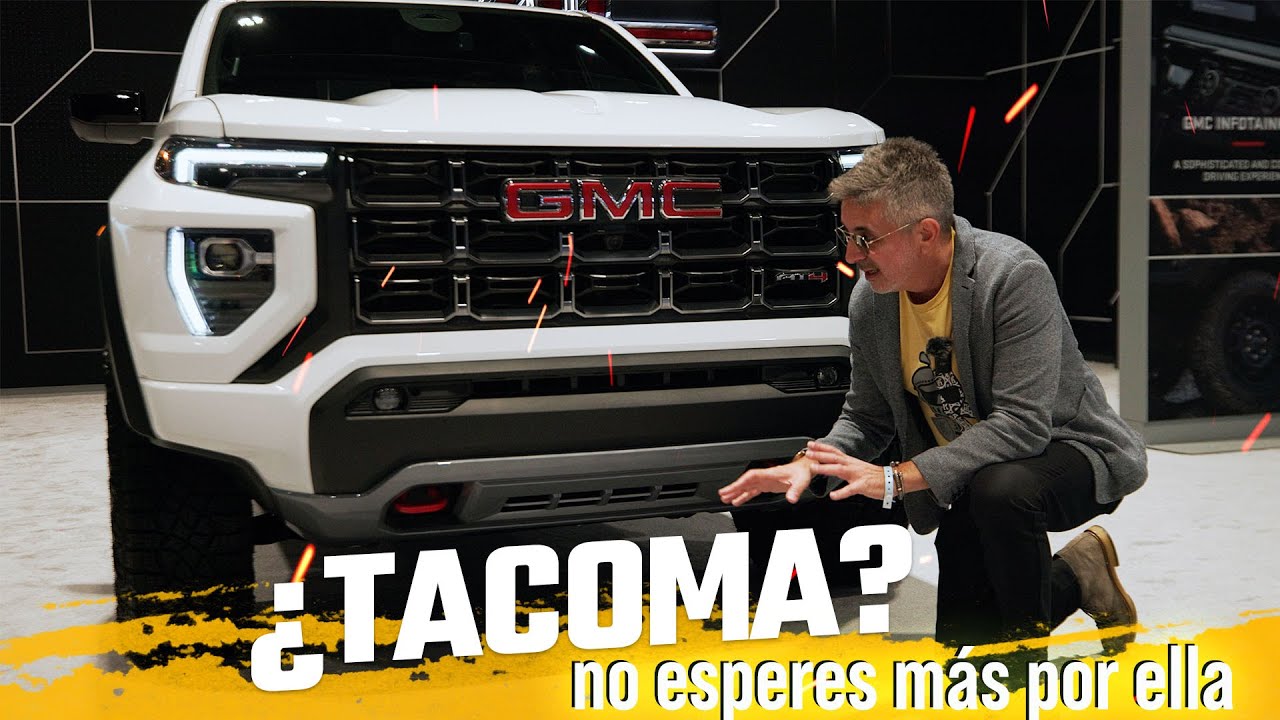 2023 GMC Canyon AT4 • ¿Tacoma? No esperes más por ella