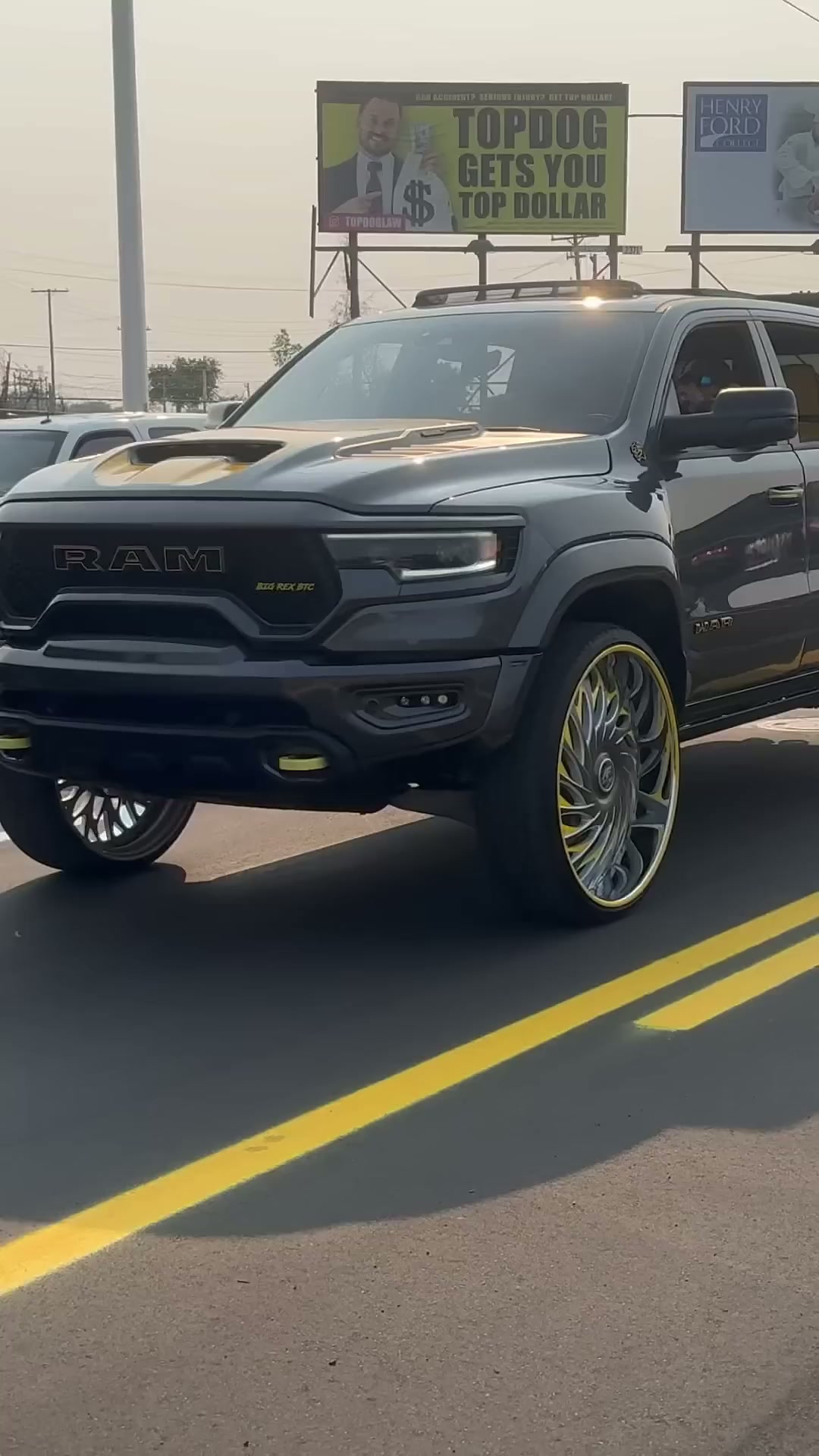 Dodge Ram TRX on 30’s Riding