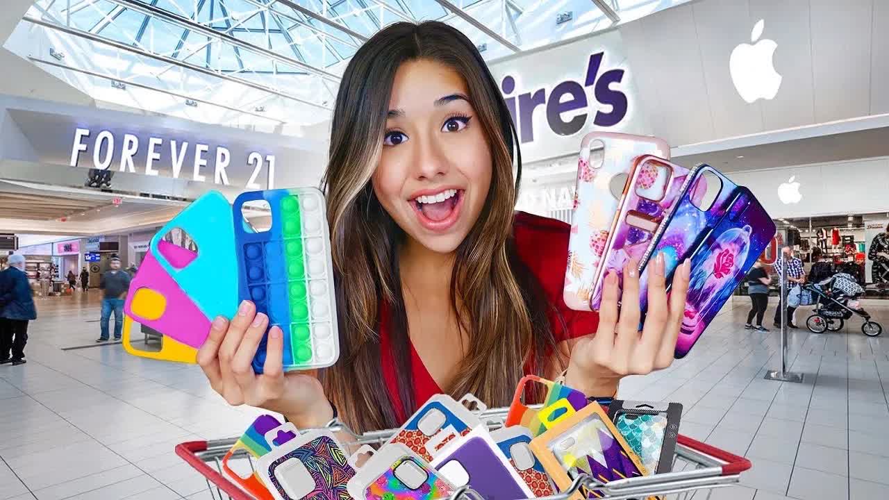 I bought every iPhone case at the mall