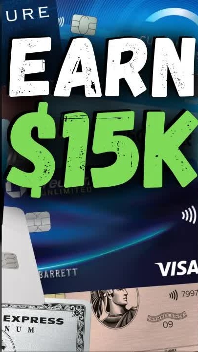 Earn rewards: Five steps to $15,000 with credit card points