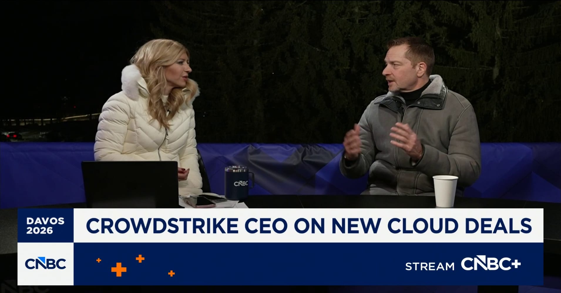CrowdStrike CEO on new cloud deals