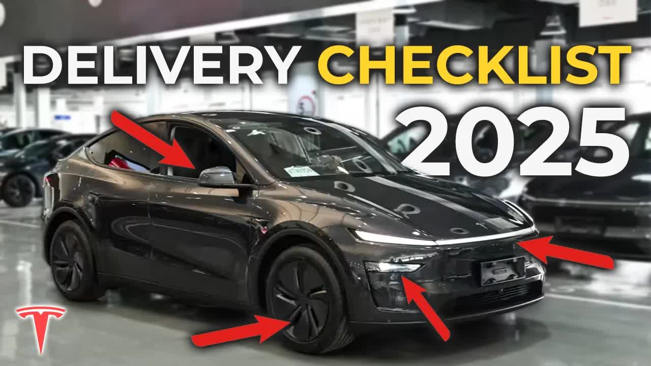 Tesla delivery checklist 2025: Don’t make these costly mistakes!