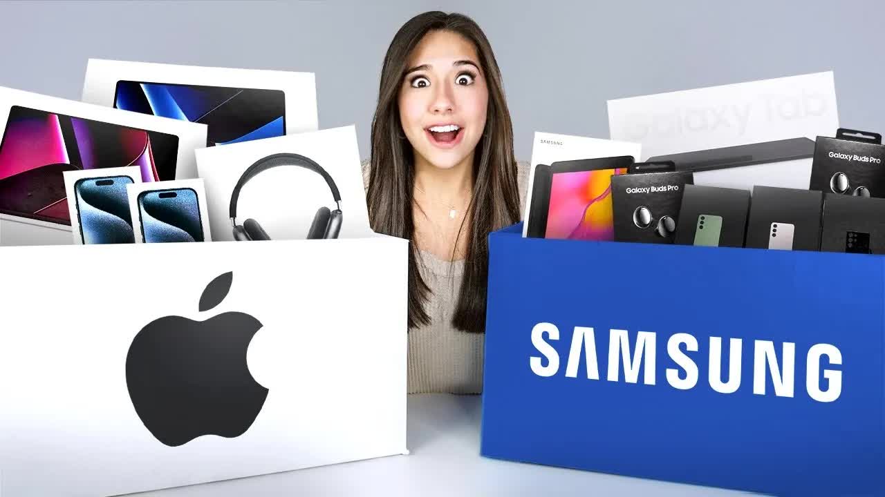 I bought APPLE vs SAMSUNG mystery boxes