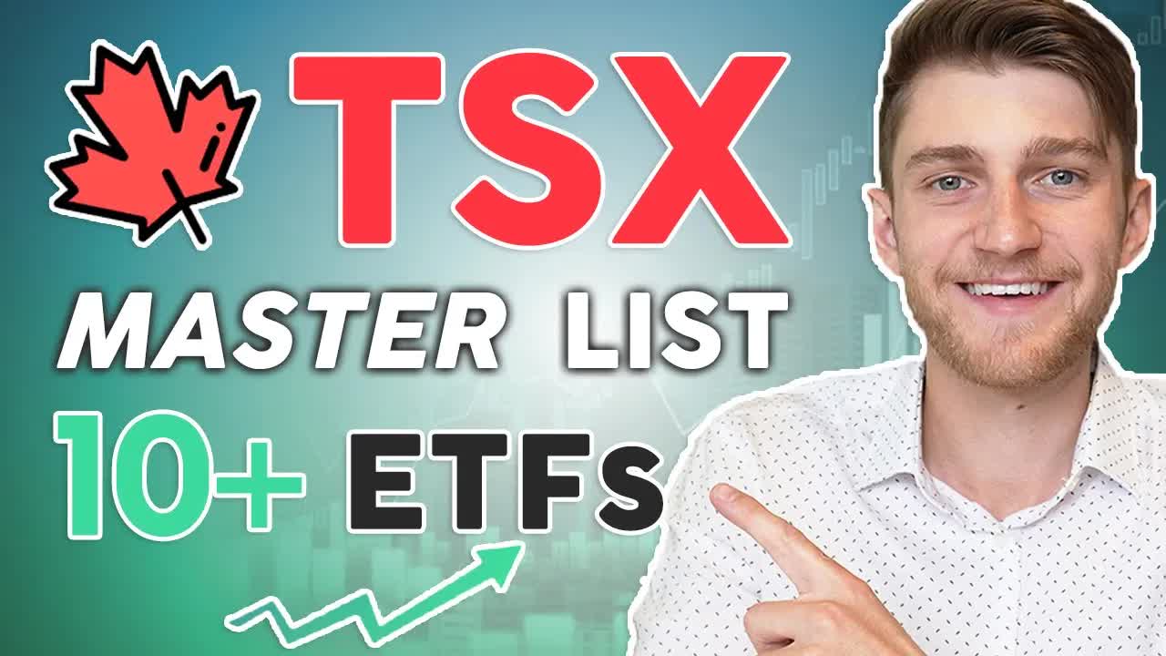 TSX master ETF (index funds) list for 2022!