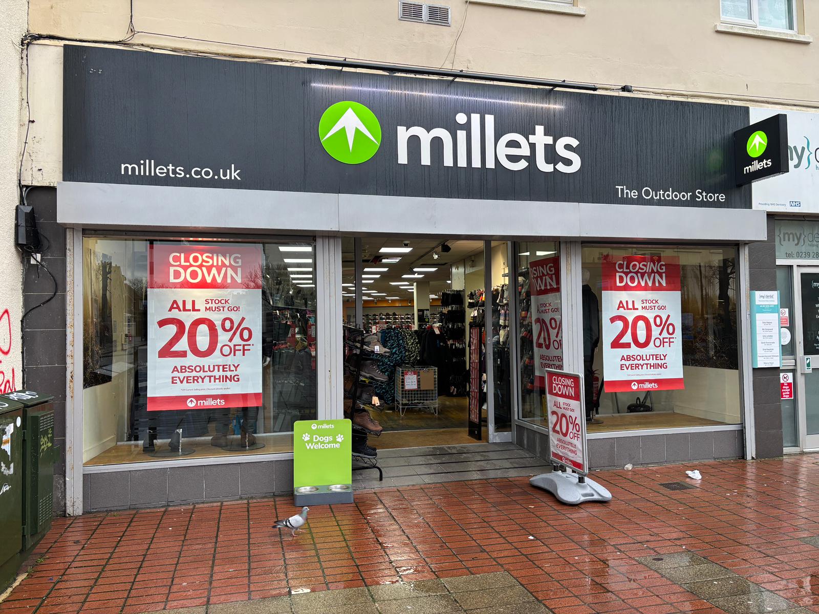 Blow to the high street as popular and established outdoor clothing ...