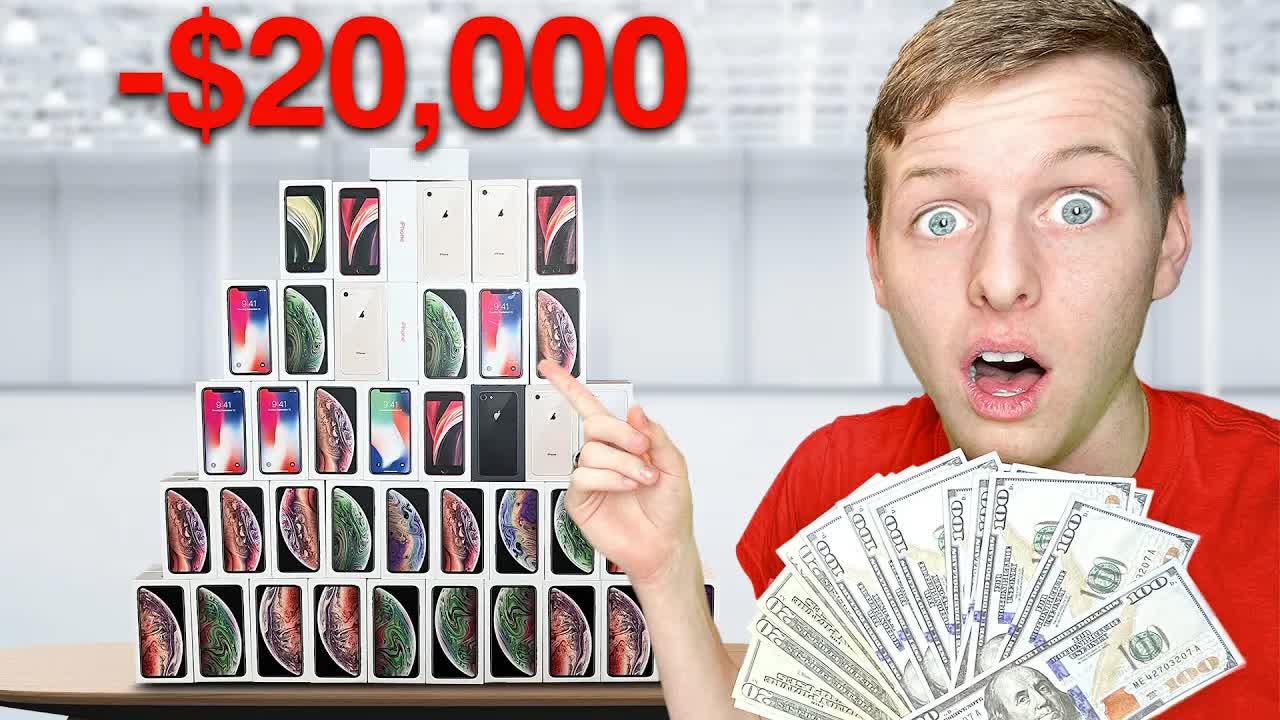 I flipped a $22,255 Apple iPhone pallet